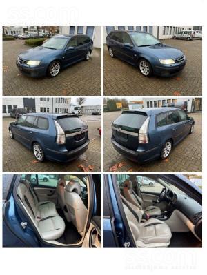 Синий Сааб 9-3 2005 в Рига, объемом двигателя 1.90 л и пробегом 305 тыс. км за 2900 €, фото 22 на AUTOMOTO.COM.LV