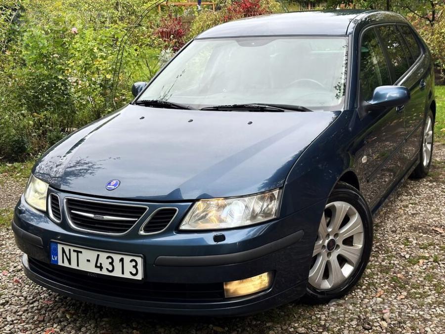 Синий Сааб 9-3 2005 в Рига, объемом двигателя 1.90 л и пробегом 305 тыс. км за 2900 €, фото 30 на AUTOMOTO.COM.LV