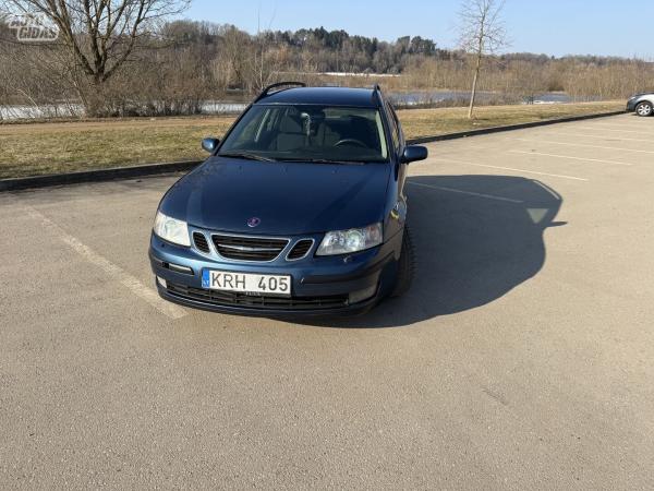 Blue Saab 9-3 2006 in Kaunas, with an engine capacity of 1.90 L and mileage of 413 thousand km for 950 €, photo 1 on AUTOMOTO.COM.LV