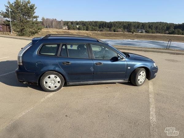 Blue Saab 9-3 2006 in Kaunas, with an engine capacity of 1.90 L and mileage of 413 thousand km for 950 €, photo 4 on AUTOMOTO.COM.LV