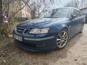 Синий Сааб 9-3 2006 в Вильнюс, объемом двигателя 2.79 л и пробегом 230 тыс. км за 4600 €, фото 10 на AUTOMOTO.COM.LV
