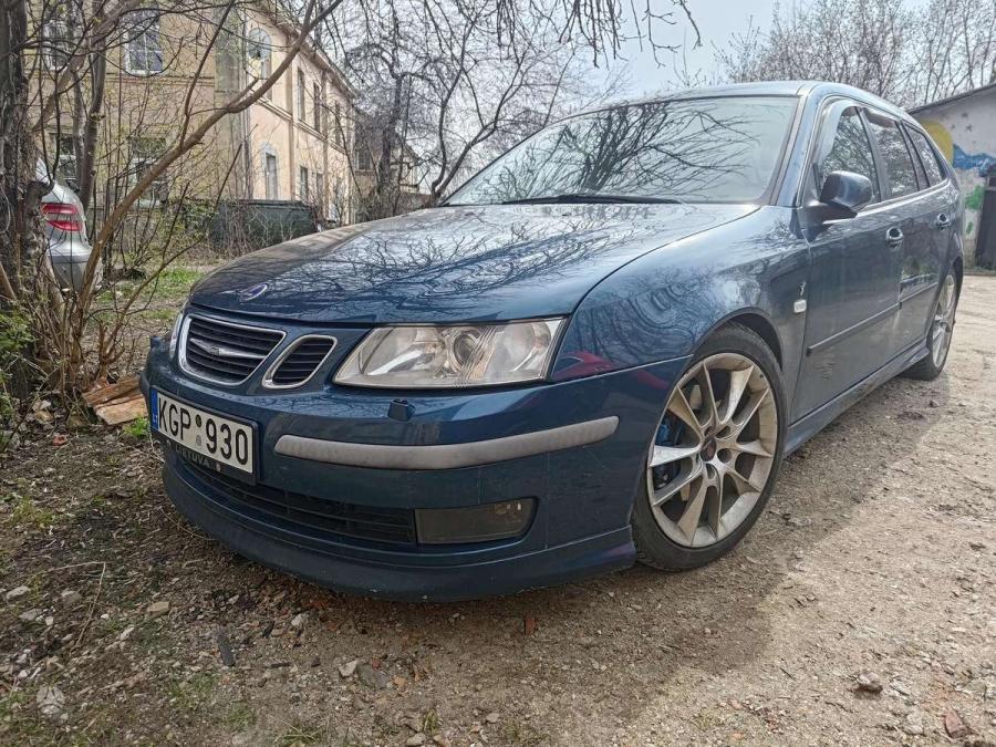 Синий Сааб 9-3 2006 в Вильнюс, объемом двигателя 2.79 л и пробегом 230 тыс. км за 4600 €, фото 10 на AUTOMOTO.COM.LV