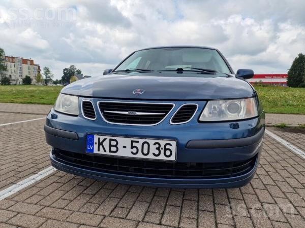 Синий Сааб 9-3 2006 в Рига, объемом двигателя 1.90 л и пробегом 501 тыс. км за 700 €, фото 1 на AUTOMOTO.COM.LV