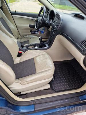 Blue Saab 9-3 2006 in Riga, with an engine capacity of 1.90 L and mileage of 501 thousand km for 700 €, photo 10 on AUTOMOTO.COM.LV