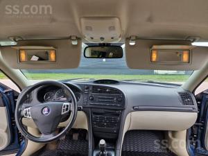 Blue Saab 9-3 2006 in Riga, with an engine capacity of 1.90 L and mileage of 501 thousand km for 700 €, photo 14 on AUTOMOTO.COM.LV