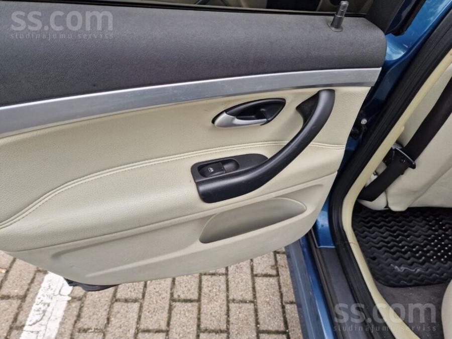 Blue Saab 9-3 2006 in Riga, with an engine capacity of 1.90 L and mileage of 501 thousand km for 700 €, photo 19 on AUTOMOTO.COM.LV