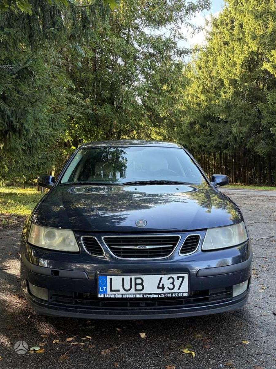 Blue Saab 9-3 2006 in Sirvintos, with an engine capacity of 1.91 L and mileage of 343 thousand km for 800 €, photo 3 on AUTOMOTO.COM.LV