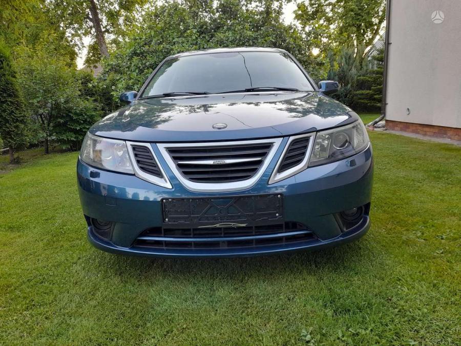 Blue Saab 9-3 2007 in Vilnius, with an engine capacity of 2.00 L and mileage of 182 thousand km for 5000 €, photo 3 on AUTOMOTO.COM.LV