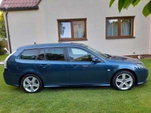 Blue Saab 9-3 2007 in Vilnius, with an engine capacity of 2.00 L and mileage of 182 thousand km for 5000 €, photo 7 on AUTOMOTO.COM.LV