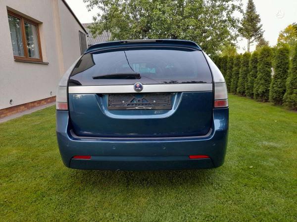 Blue Saab 9-3 2007 in Vilnius, with an engine capacity of 2.00 L and mileage of 182 thousand km for 5000 €, photo 8 on AUTOMOTO.COM.LV