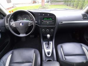 Blue Saab 9-3 2007 in Vilnius, with an engine capacity of 2.00 L and mileage of 182 thousand km for 5000 €, photo 12 on AUTOMOTO.COM.LV