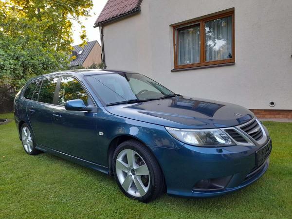 Blue Saab 9-3 2007 in Vilnius, with an engine capacity of 2.00 L and mileage of 182 thousand km for 6000 €, photo 3 on AUTOMOTO.COM.LV