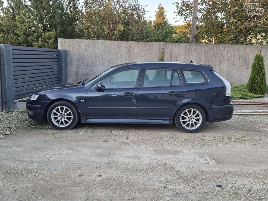 Синий Сааб 9-3 2007 в Скуодас, объемом двигателя 1.90 л и пробегом 250 тыс. км за 1200 €, фото 4 на AUTOMOTO.COM.LV
