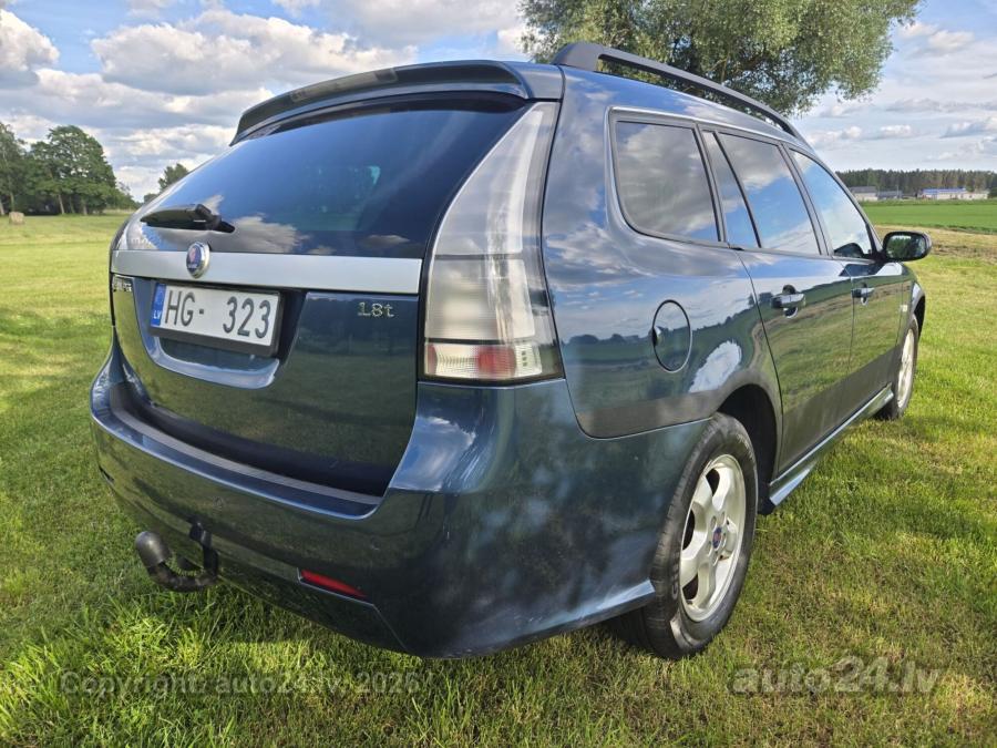 Blue Saab 9-3 2008 in Riga, with an engine capacity of 2.00 L and mileage of 215 thousand km for 5500 €, photo 5 on AUTOMOTO.COM.LV