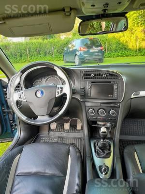 Zils Saab 9-3 2008 Bauska, ar dzinēja tilpumu 1.90 L un nobraukumu 325 tūkst. km par 3000 €, foto 8 vietnē AUTOMOTO.COM.LV