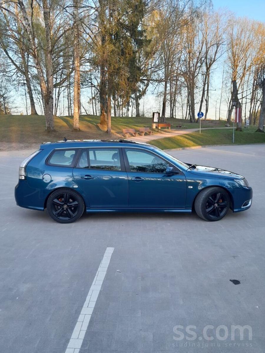 Zils Saab 9-3 2008 Bauska, ar dzinēja tilpumu 1.90 L un nobraukumu 325 tūkst. km par 3000 €, foto 11 vietnē AUTOMOTO.COM.LV