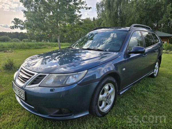 Blue Saab 9-3 2008 in Riga, with an engine capacity of 2.00 L and mileage of 215 thousand km for 4500 €, photo 3 on AUTOMOTO.COM.LV