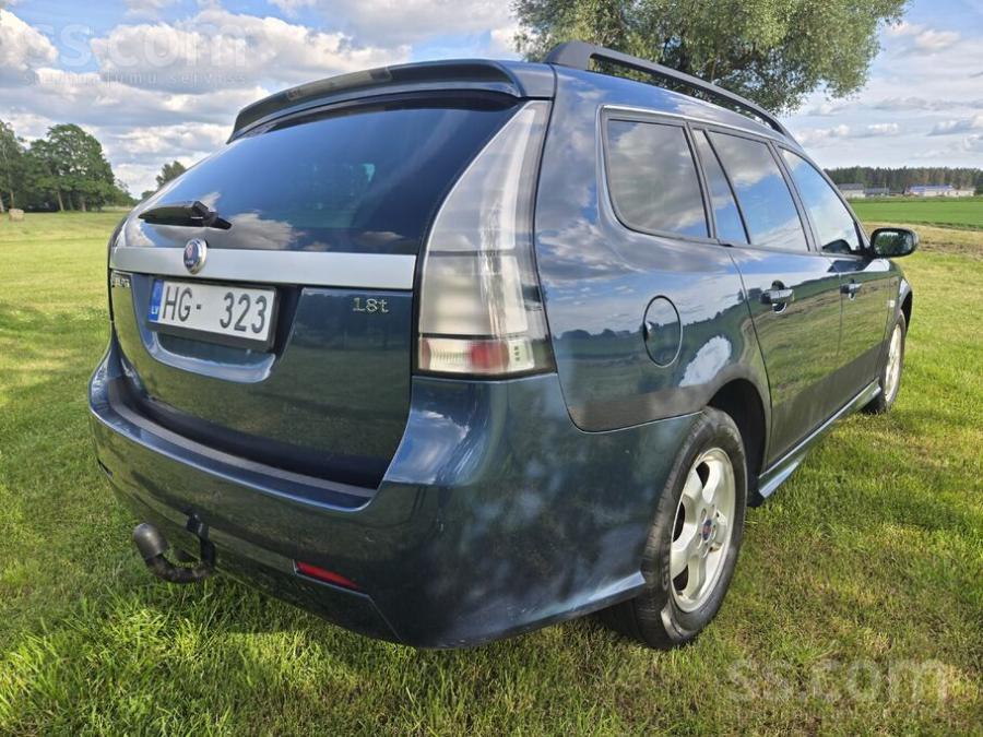 Zils Saab 9-3 2008 Rīga, ar dzinēja tilpumu 2.00 L un nobraukumu 215 tūkst. km par 4500 €, foto 5 vietnē AUTOMOTO.COM.LV