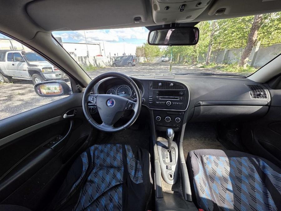 Blue Saab 9-3 2008 in Tallinn, with an engine capacity of 2.00 L and mileage of 373 thousand km for 599 €, photo 13 on AUTOMOTO.COM.LV