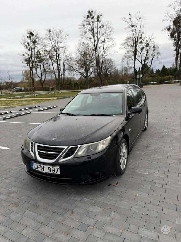 Blue Saab 9-3 2008 in Vilnius, with an engine capacity of 1.91 L and mileage of 400 thousand km for 699 €, photo 1 on AUTOMOTO.COM.LV