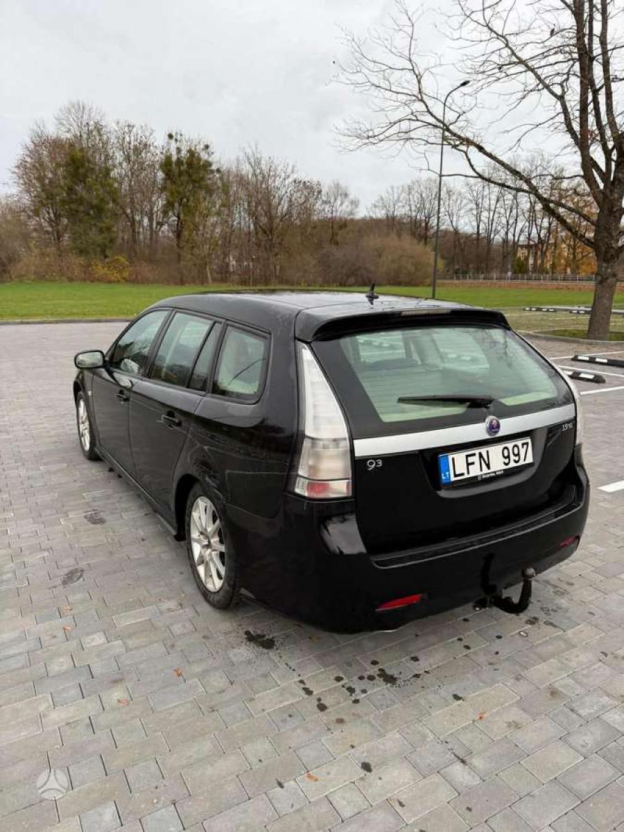 Zils Saab 9-3 2008 Viļņa, ar dzinēja tilpumu 1.91 L un nobraukumu 400 tūkst. km par 699 €, foto 5 vietnē AUTOMOTO.COM.LV