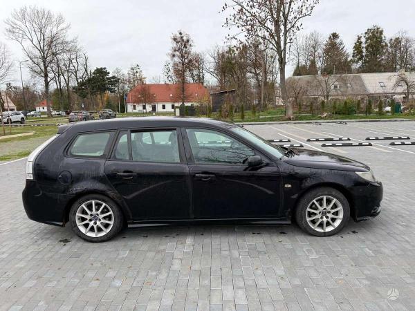 Blue Saab 9-3 2008 in Vilnius, with an engine capacity of 1.91 L and mileage of 400 thousand km for 699 €, photo 6 on AUTOMOTO.COM.LV