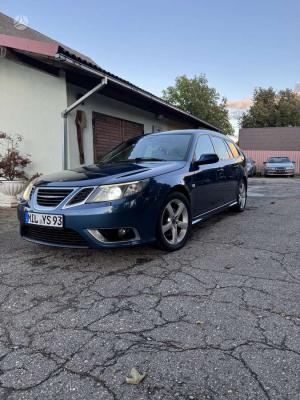 Синий Сааб 9-3 2009 в Аникщяй, объемом двигателя 1.91 л и пробегом 341 тыс. км за 3250 €, фото 3 на AUTOMOTO.COM.LV