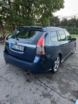 Синий Сааб 9-3 2009 в Аникщяй, объемом двигателя 1.91 л и пробегом 341 тыс. км за 3250 €, фото 7 на AUTOMOTO.COM.LV