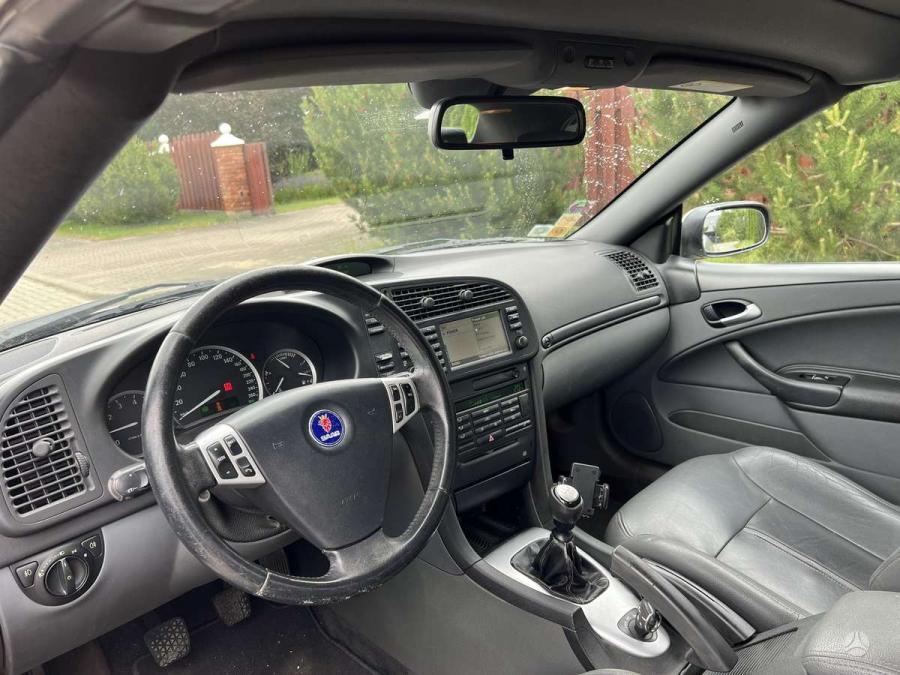 Brown Saab 9-3 2005 in Klaipeda, with an engine capacity of 2.00 L and mileage of 200 thousand km for 3550 €, photo 5 on AUTOMOTO.COM.LV