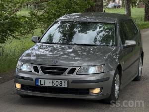 Brown Saab 9-3 2005 in Riga, with an engine capacity of 1.90 L and mileage of 0 thousand km for 930 €, photo  on AUTOMOTO.COM.LV