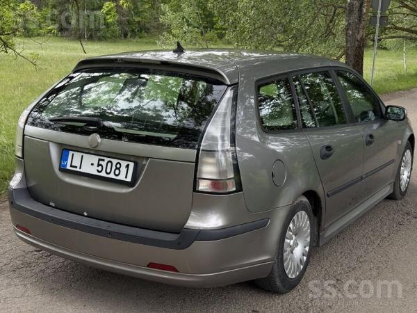 Brown Saab 9-3 2005 in Riga, with an engine capacity of 1.90 L and mileage of 0 thousand km for 930 €, photo 3 on AUTOMOTO.COM.LV
