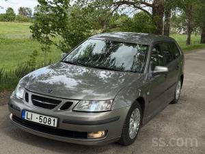 Brown Saab 9-3 2005 in Riga, with an engine capacity of 1.90 L and mileage of 0 thousand km for 930 €, photo 5 on AUTOMOTO.COM.LV