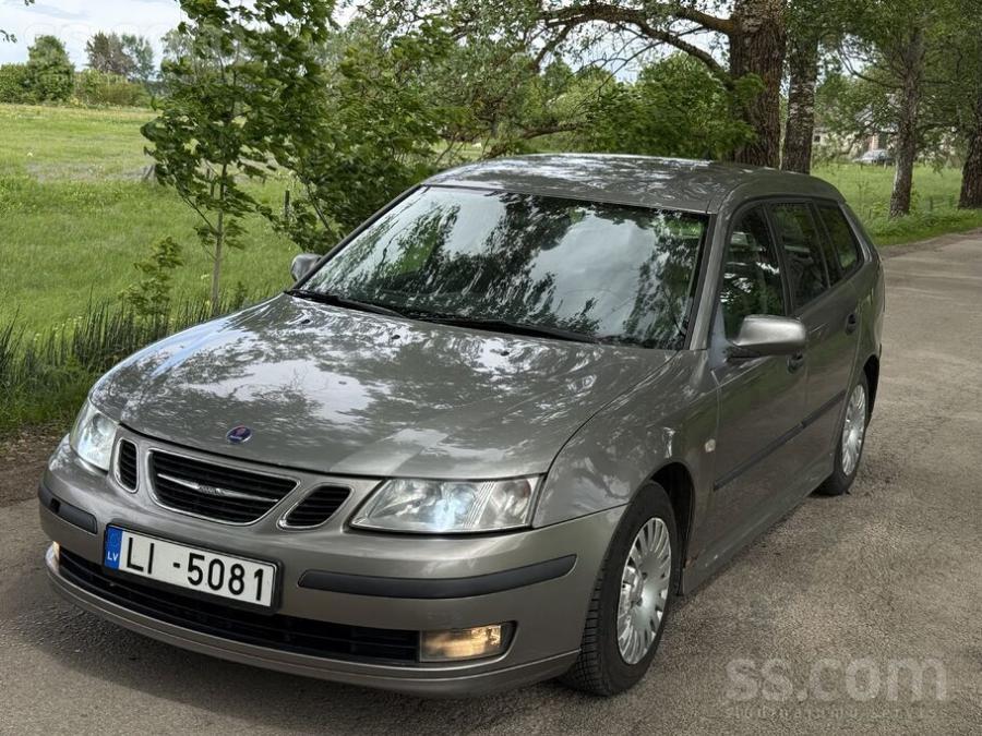 Brown Saab 9-3 2005 in Riga, with an engine capacity of 1.90 L and mileage of 0 thousand km for 930 €, photo 5 on AUTOMOTO.COM.LV