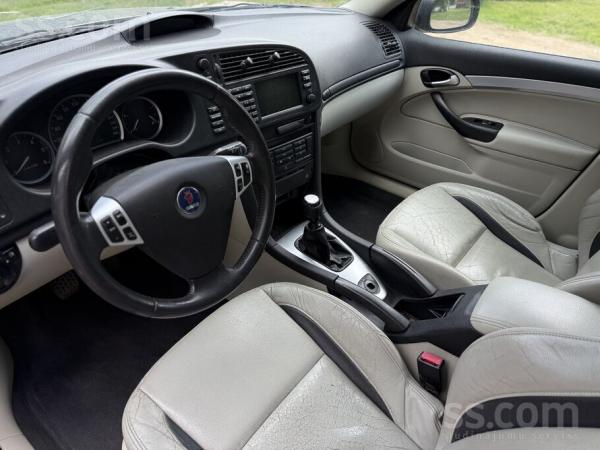 Brown Saab 9-3 2005 in Riga, with an engine capacity of 1.90 L and mileage of 0 thousand km for 930 €, photo 5 on AUTOMOTO.COM.LV