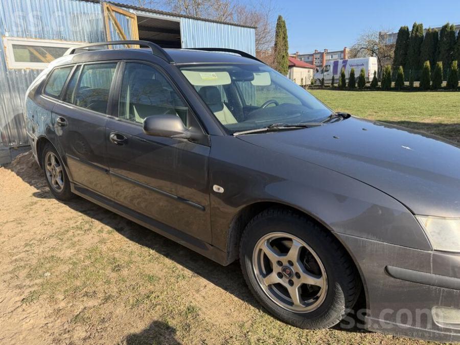 Коричневый Сааб 9-3 2006 в Добеле, объемом двигателя 1.90 л и пробегом 345 тыс. км за 1300 €, фото 3 на AUTOMOTO.COM.LV