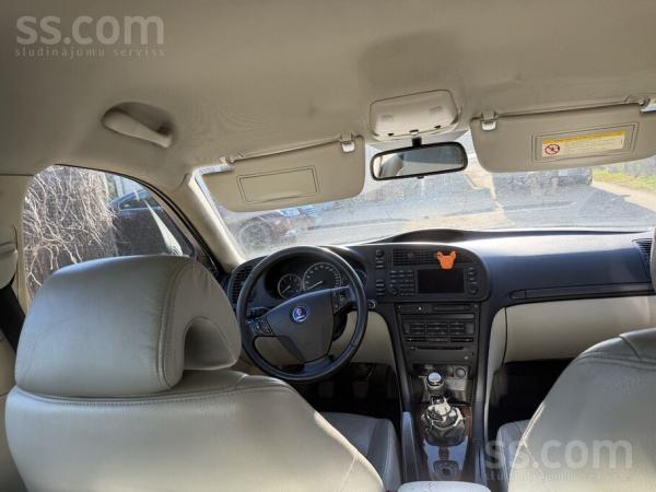 Brūns Saab 9-3 2006 Dobele, ar dzinēja tilpumu 1.90 L un nobraukumu 345 tūkst. km par 1300 €, foto 5 vietnē AUTOMOTO.COM.LV