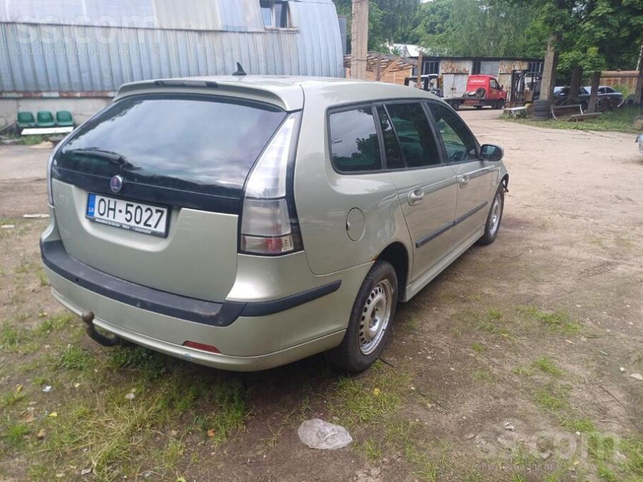Коричневый Сааб 9-3 2006 в Рига, объемом двигателя 1.80 л и пробегом 332 тыс. км за 250 €, фото 1 на AUTOMOTO.COM.LV