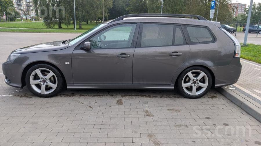 Brūns Saab 9-3 2008 Rēzekne, ar dzinēja tilpumu 1.90 L un nobraukumu 374 tūkst. km par 1350 €, foto 1 vietnē AUTOMOTO.COM.LV