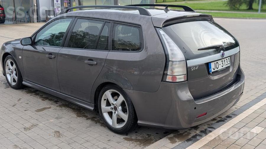 Brūns Saab 9-3 2008 Rēzekne, ar dzinēja tilpumu 1.90 L un nobraukumu 374 tūkst. km par 1350 €, foto 5 vietnē AUTOMOTO.COM.LV