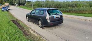 Brown Saab 9-3 2008 in Vievis, with an engine capacity of 1.90 L and mileage of 422 thousand km for 850 €, photo 8 on AUTOMOTO.COM.LV