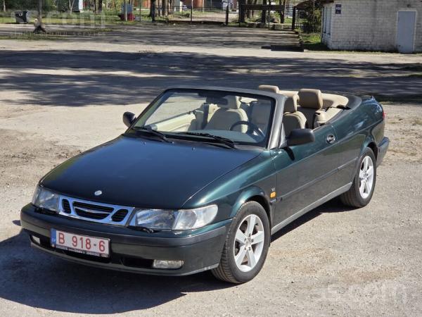 Zaļš Saab 9-3 1999 Rīga, ar dzinēja tilpumu 2.00 L un nobraukumu 182 tūkst. km par 3490 €, foto 1 vietnē AUTOMOTO.COM.LV