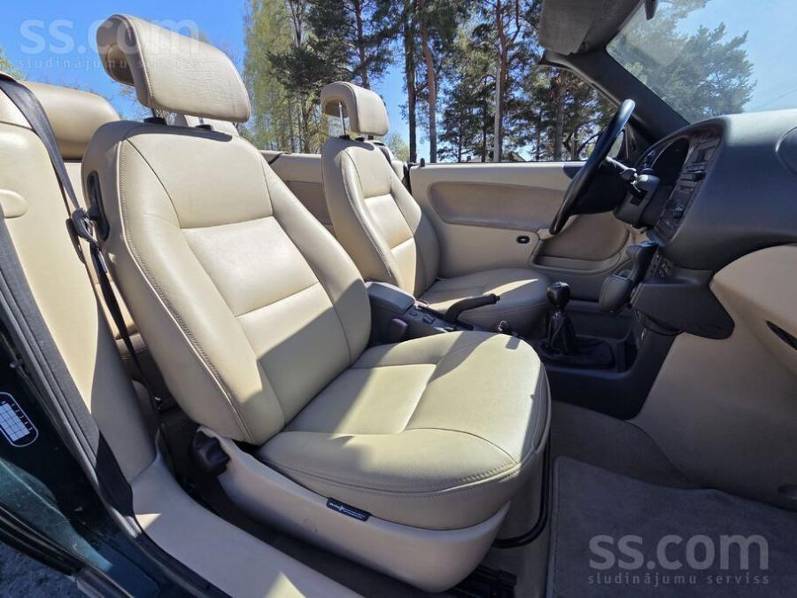 Green Saab 9-3 1999 in Riga, with an engine capacity of 2.00 L and mileage of 182 thousand km for 3490 €, photo 12 on AUTOMOTO.COM.LV