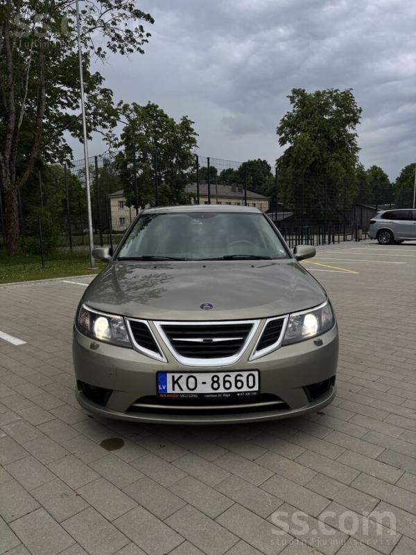 Green Saab 9-3 2009 in Riga, with an engine capacity of 2.00 L and mileage of 197 thousand km for 4990 €, photo 7 on AUTOMOTO.COM.LV