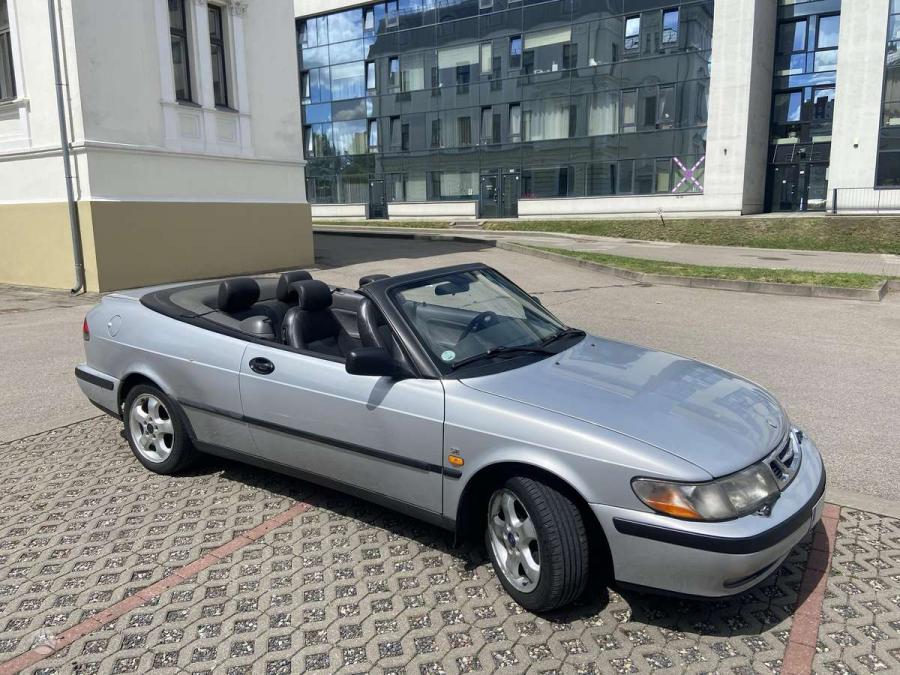 Pelēks Saab 9-3 1999 Viļņa, ar dzinēja tilpumu 1.99 L un nobraukumu 148 tūkst. km par 2500 €, foto 6 vietnē AUTOMOTO.COM.LV
