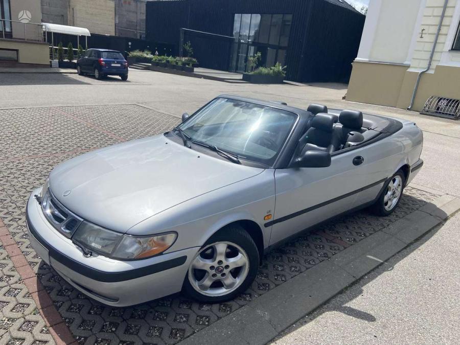 Pelēks Saab 9-3 1999 Viļņa, ar dzinēja tilpumu 1.99 L un nobraukumu 148 tūkst. km par 2500 €, foto 7 vietnē AUTOMOTO.COM.LV
