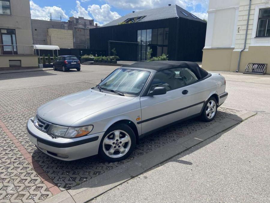 Pelēks Saab 9-3 1999 Viļņa, ar dzinēja tilpumu 1.99 L un nobraukumu 148 tūkst. km par 2500 €, foto 10 vietnē AUTOMOTO.COM.LV