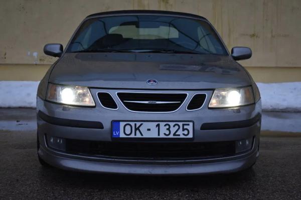 Grey Saab 9-3 2005 in Talsi, with an engine capacity of 2.00 L and mileage of 330 thousand km for 5900 €, photo 4 on AUTOMOTO.COM.LV