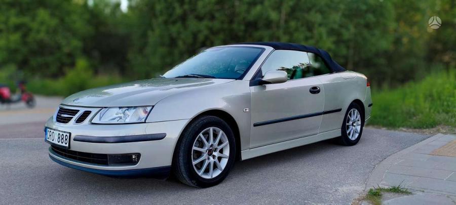 Grey Saab 9-3 2005 in Vilnius, with an engine capacity of 2.00 L and mileage of 159 thousand km for 5500 €, photo 3 on AUTOMOTO.COM.LV