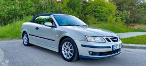 Grey Saab 9-3 2005 in Vilnius, with an engine capacity of 2.00 L and mileage of 159 thousand km for 5500 €, photo 4 on AUTOMOTO.COM.LV