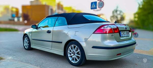 Pelēks Saab 9-3 2005 Viļņa, ar dzinēja tilpumu 2.00 L un nobraukumu 159 tūkst. km par 5500 €, foto 6 vietnē AUTOMOTO.COM.LV